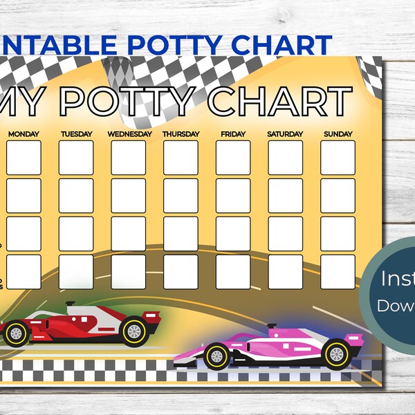 Poop and Pee Reward Chart - Etsy