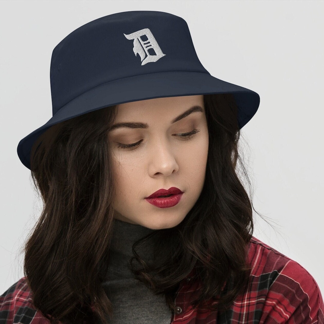 Detroit Tigers, Bucket Hat, Opening Day, Rotated Embroidered, Baseball ...