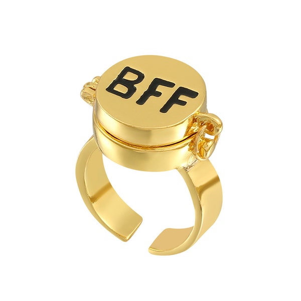 Spongebob Best Friends Forever Ring - Etsy