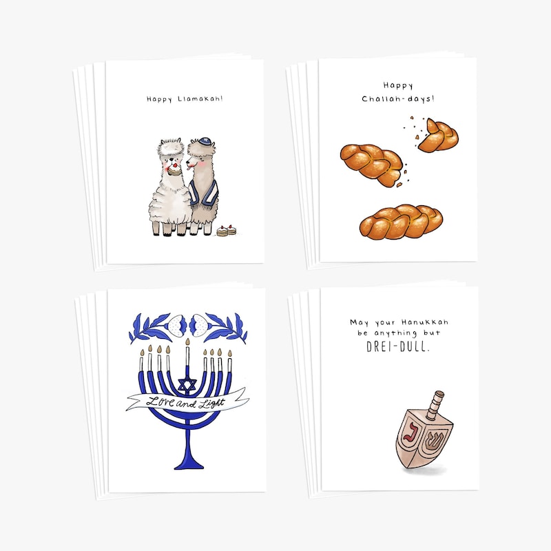 Funny Hanukkah Card - Etsy