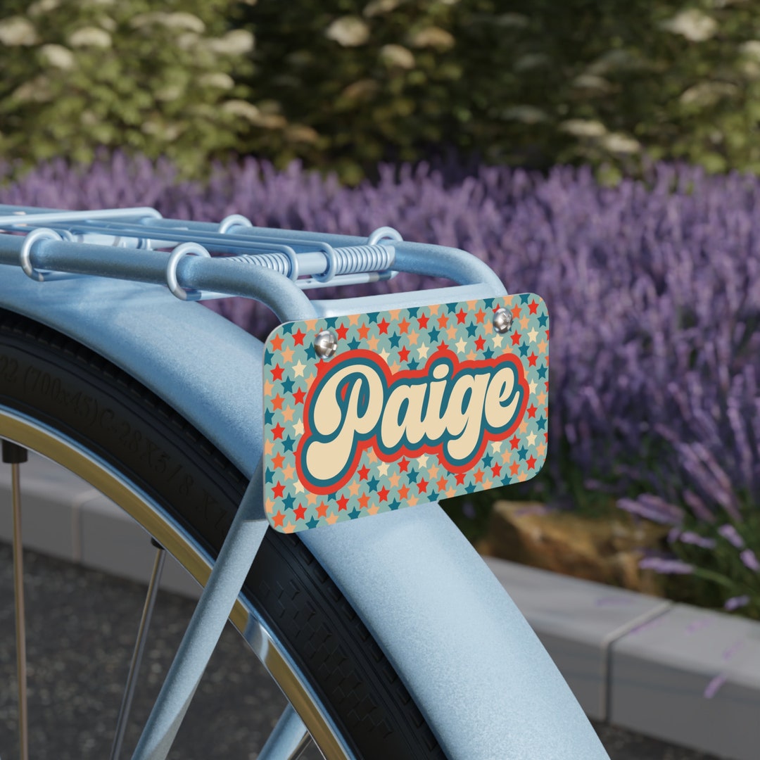 Mini License Plate, Custom Bike License Plate, Bike License Plate, Bike ...