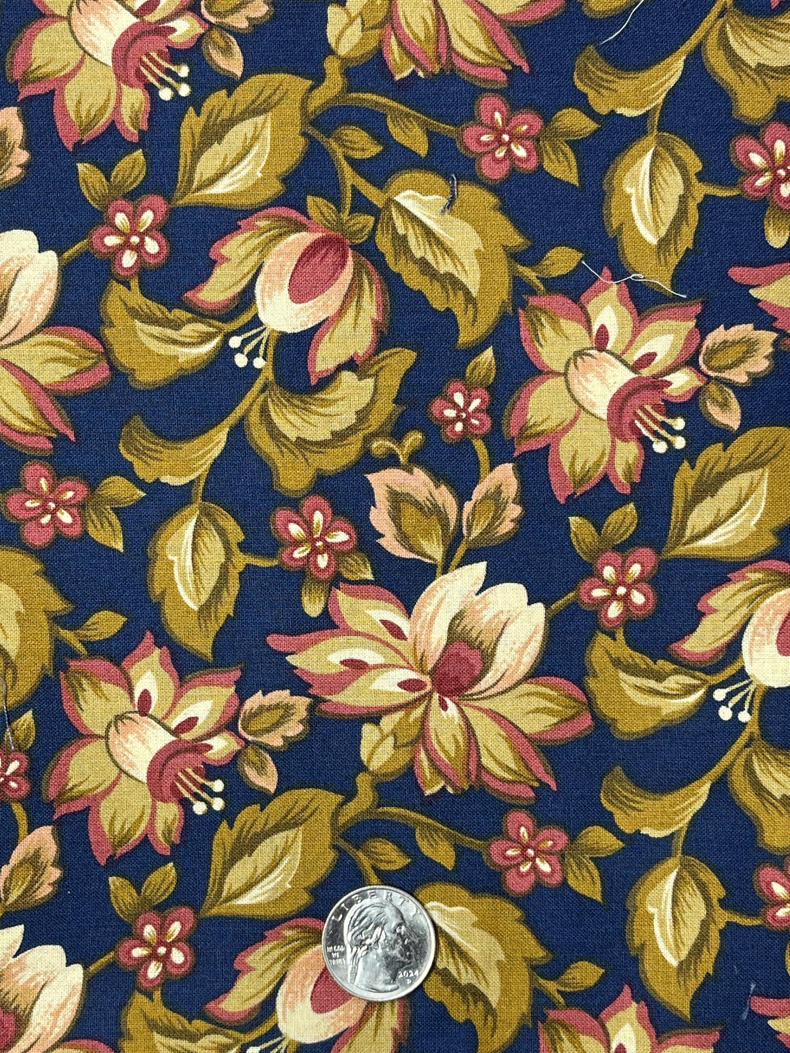 Vintage MODA Cotton Fabric- Designed by Linda Brannock and Jan Patek ...