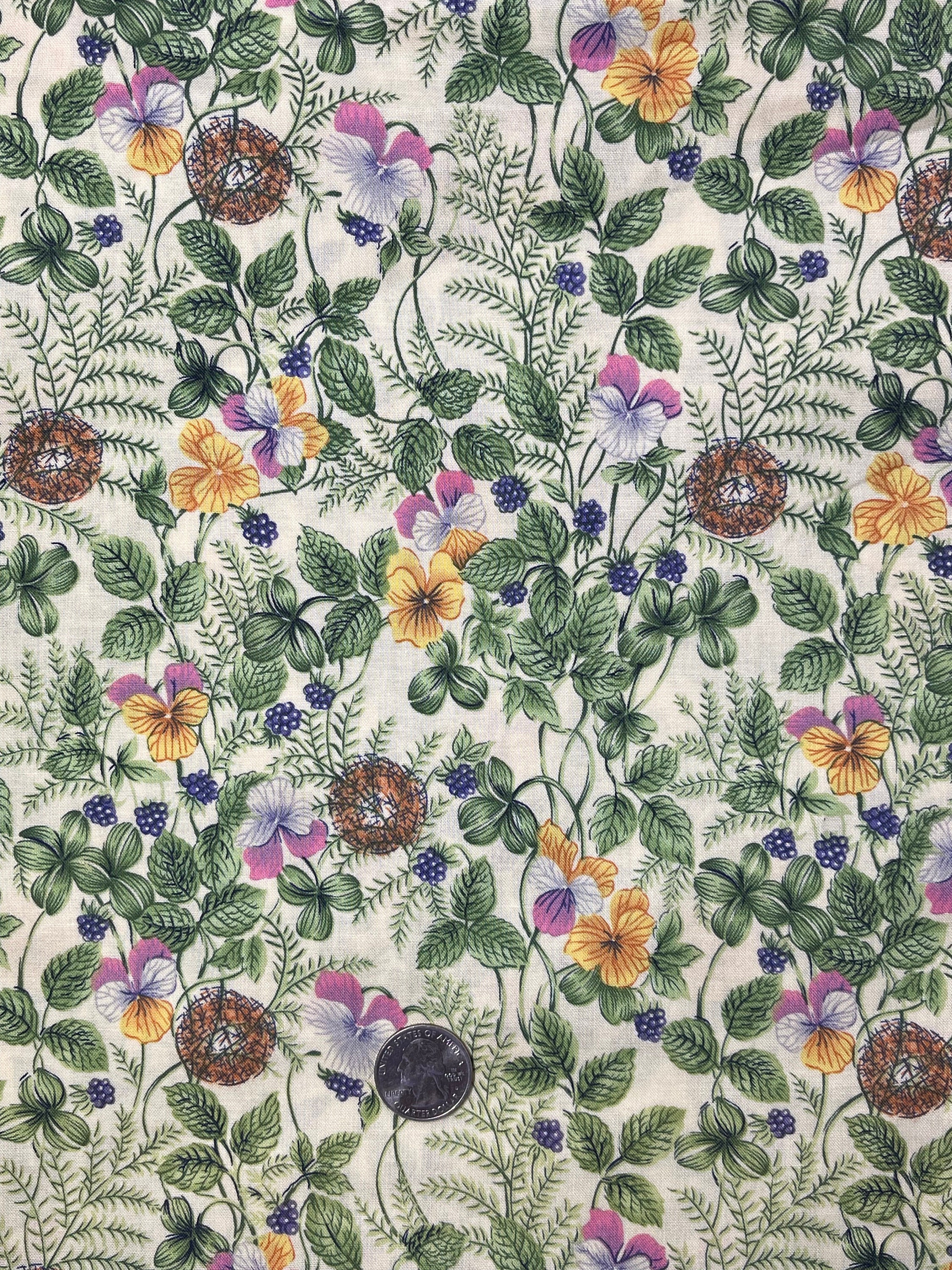 High Quality Cotton Fabric From Hobby Lobby-beige Background -with ...