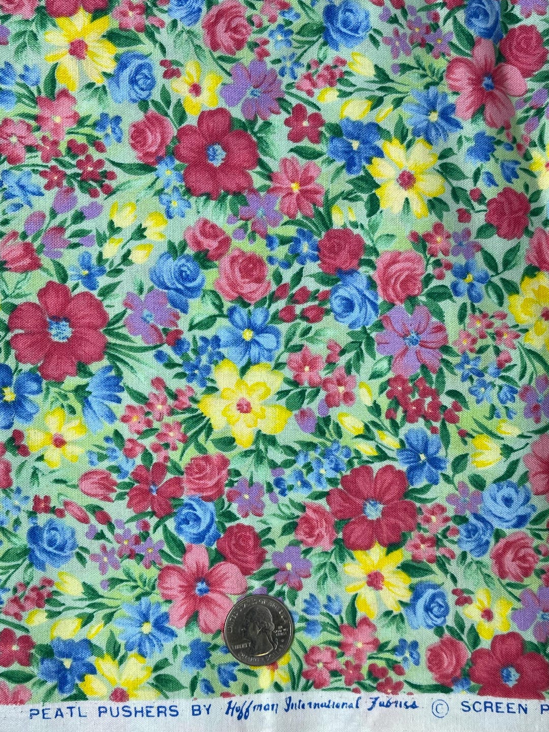 Petal Pushers by Hoffman International Fabrics - 6+ Yards of Stunning ...