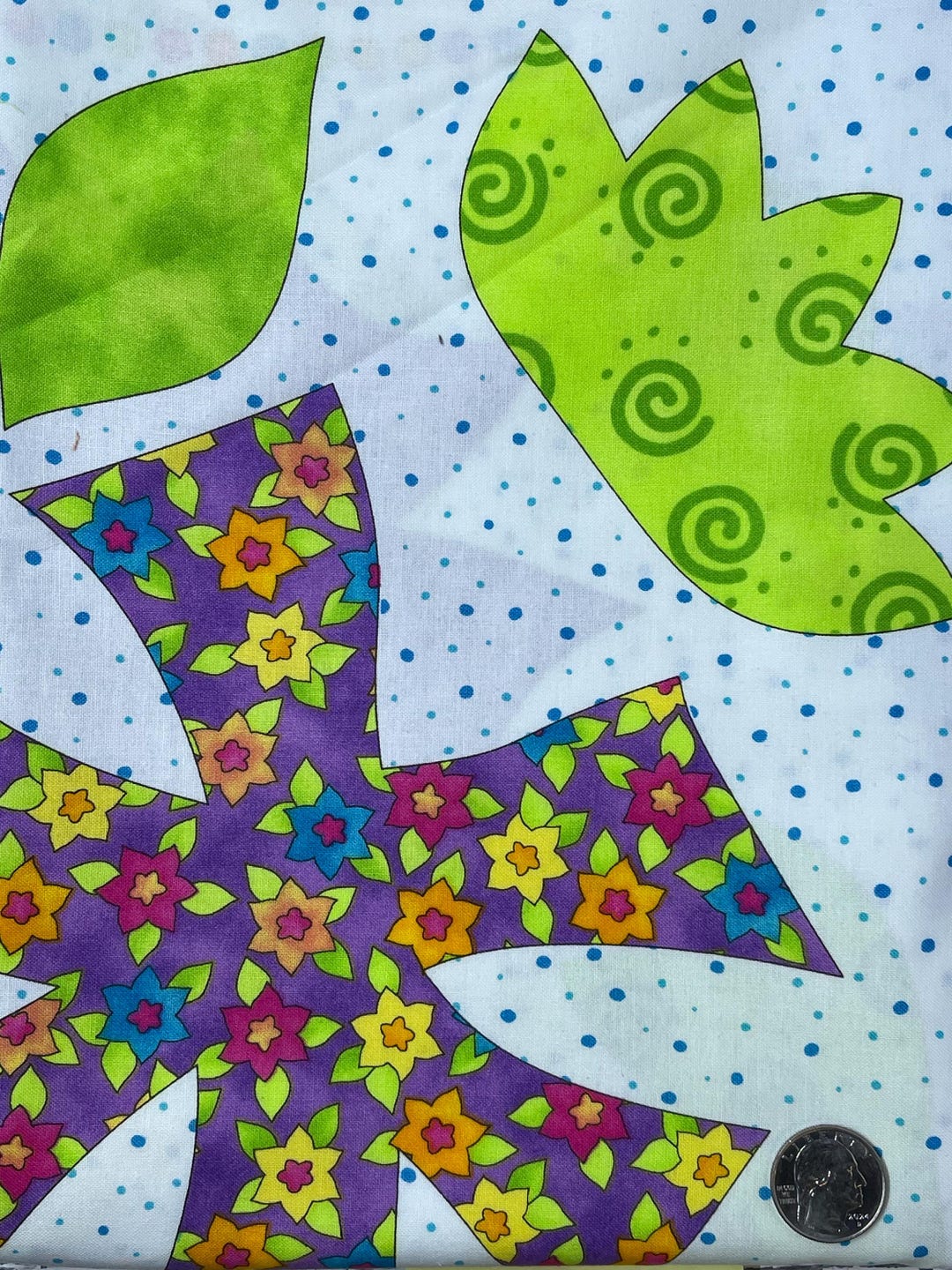 Petal Pushers - Designed by Me and My Sister for MODA Fabric - Cream BG ...