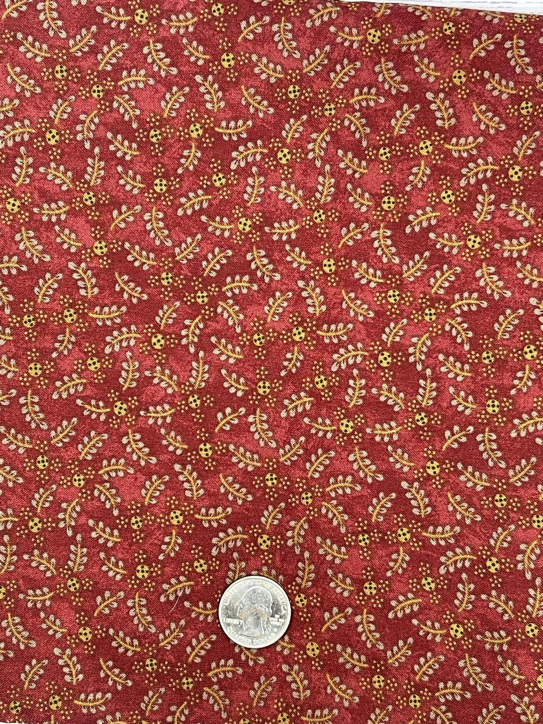 MODA "best Friends" Cotton Fabric by Sandy Gervais – Burgundy ...