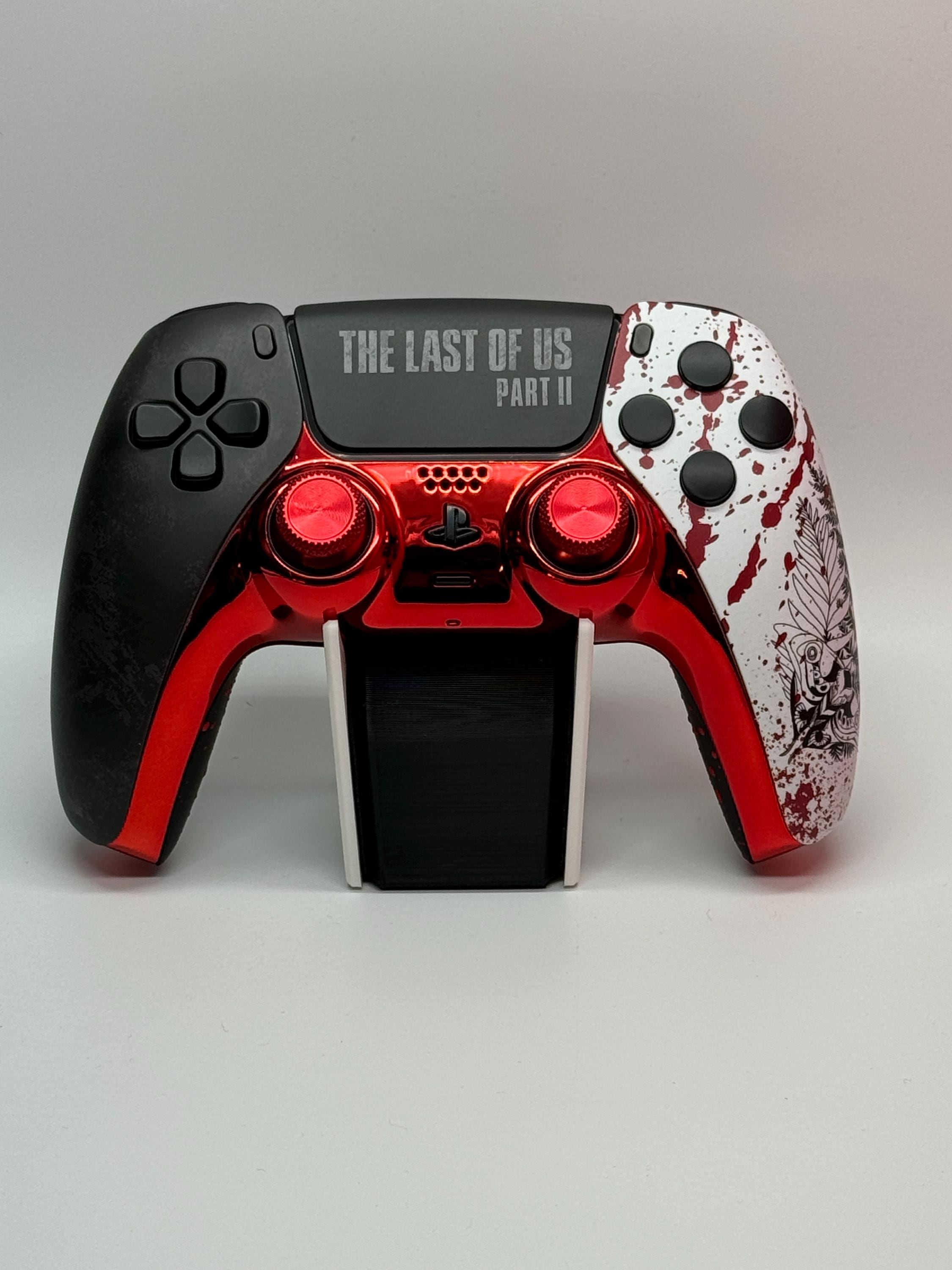 Playstation 5 Custom Controller Playstation 5 Handcrafted Scuff Controller Design the Last of Us II Etsy