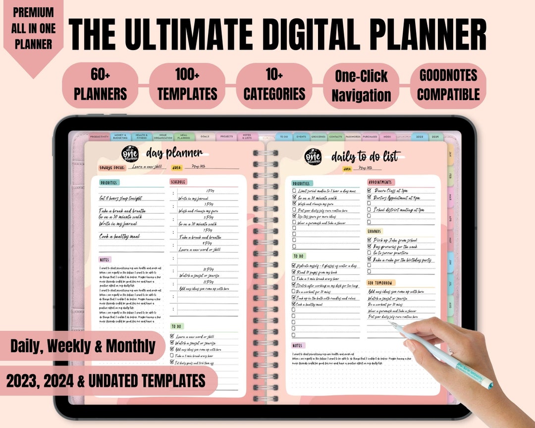 Digital Planner, Goodnotes and Notability Planner, iPad Planner, 2023 ...