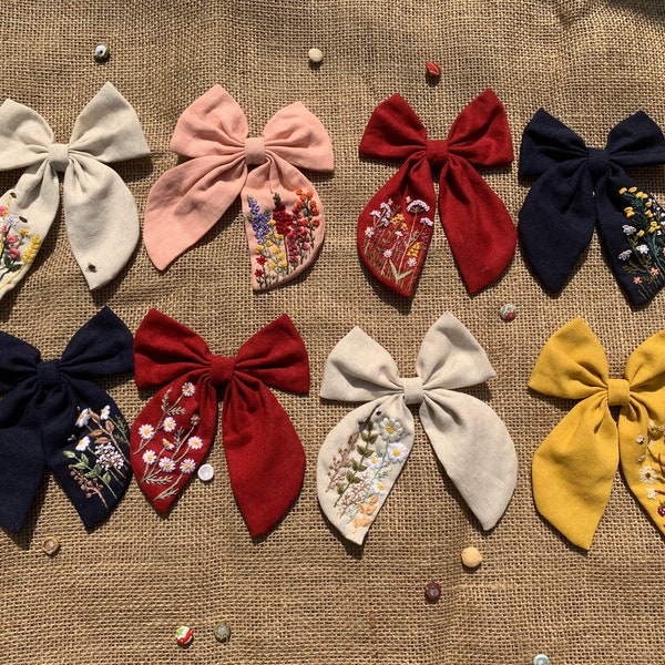 Vintage Hair Bow - Etsy