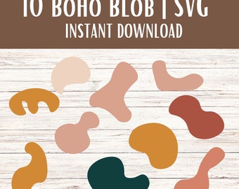 Geometric Shapes Clipart Graphics Bundle Earthy Set of 280 ...