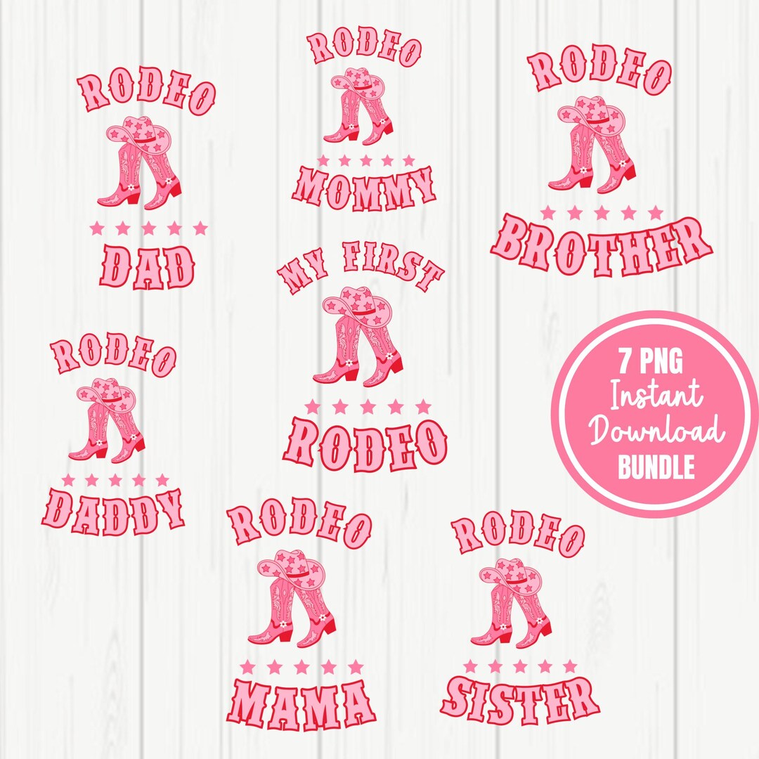 First Rodeo Family Png, Rodeo Mom Png, Rodeo Dad Png, Rodeo Brother Png ...