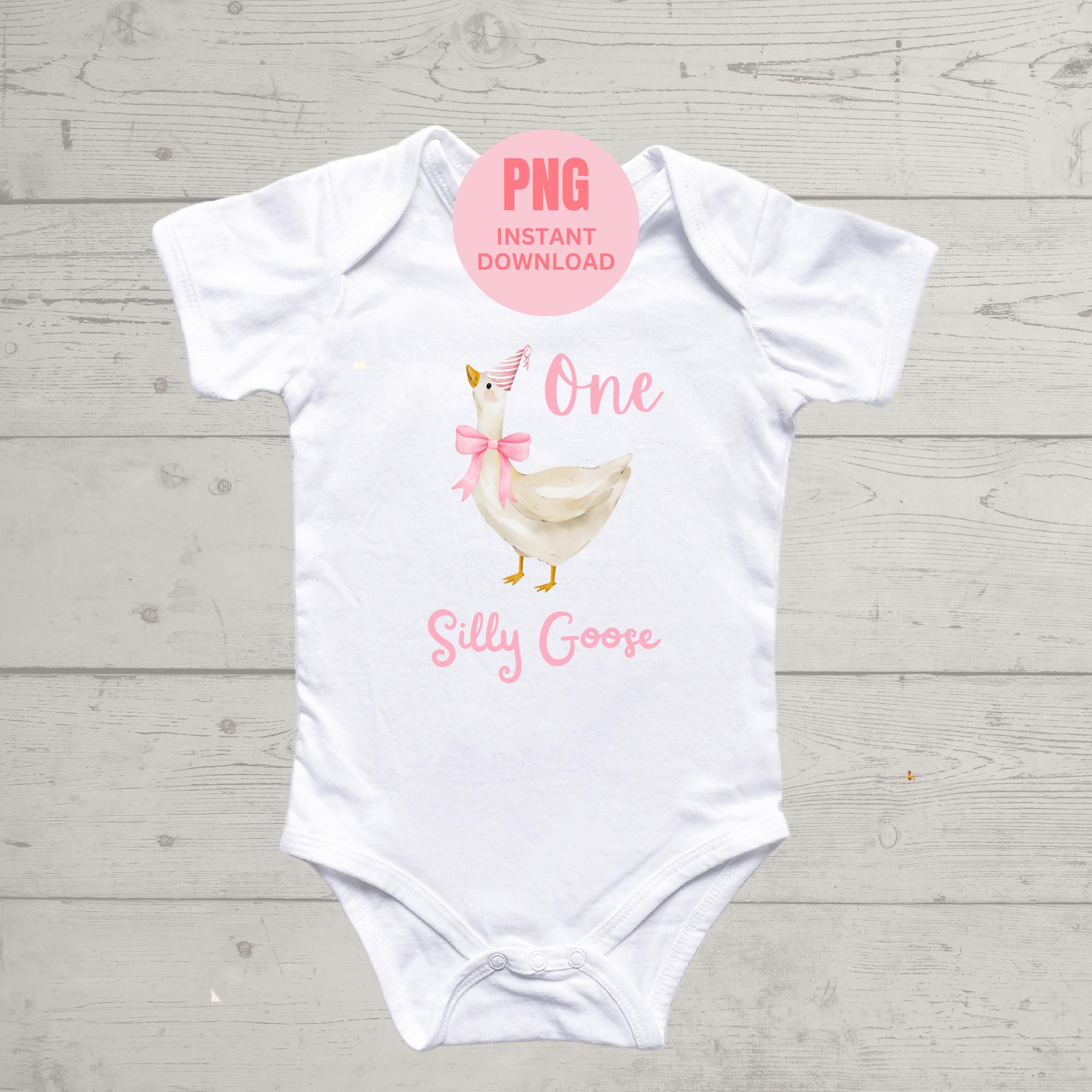 Silly Goose Birthday Bow PNG Clipart , One Silly Goose Birthday Clipart ...