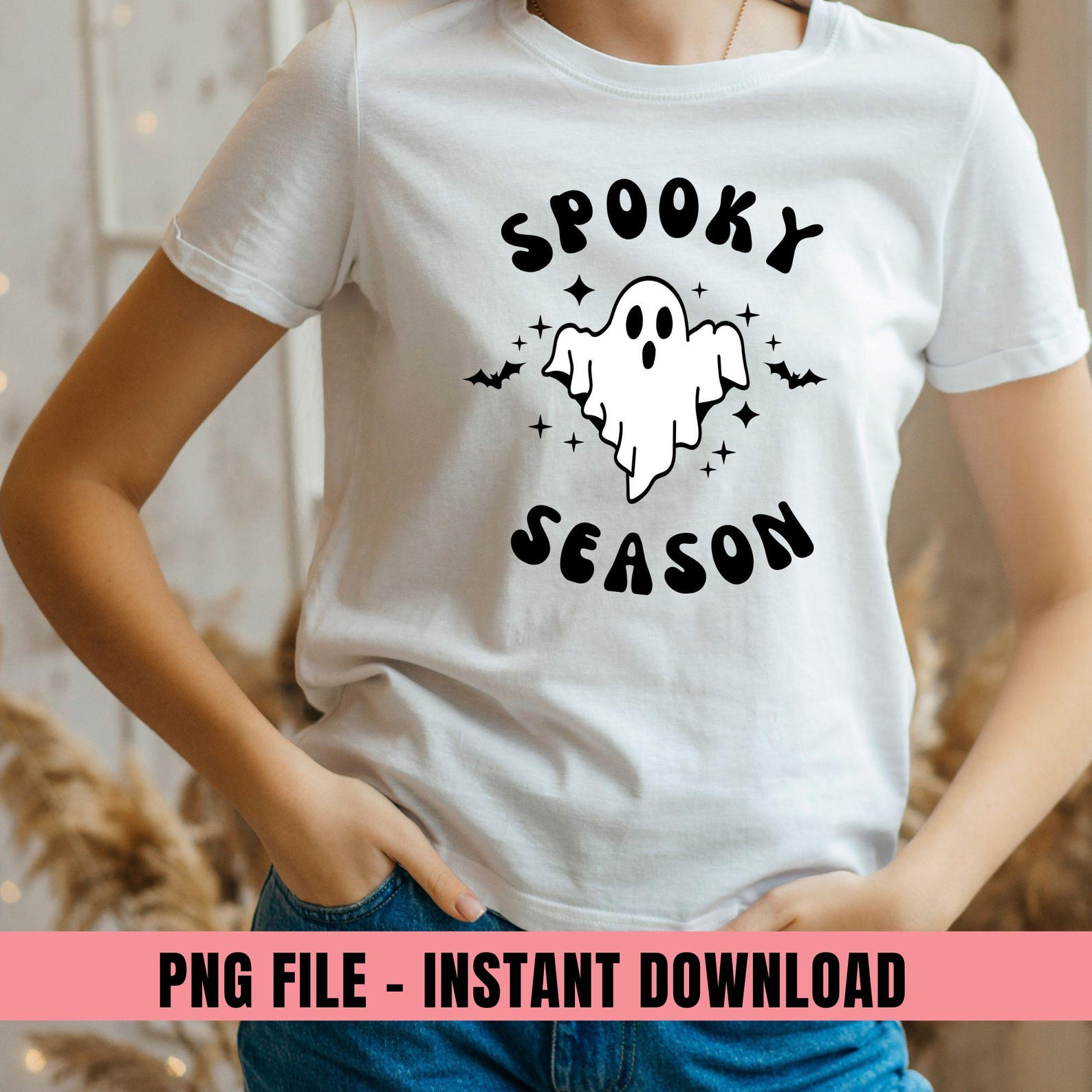 Spooky Season Png, Halloween Png, Ghost Png, Cut File, Cricut ...