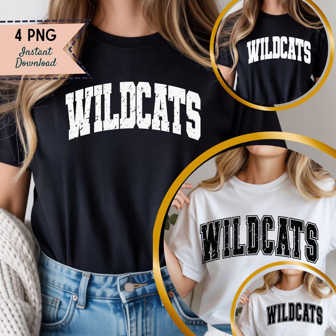 Wildcats Png, Mom's Shirt PNG, Trendy Wildcats Mascot PNG, Wildcats ...