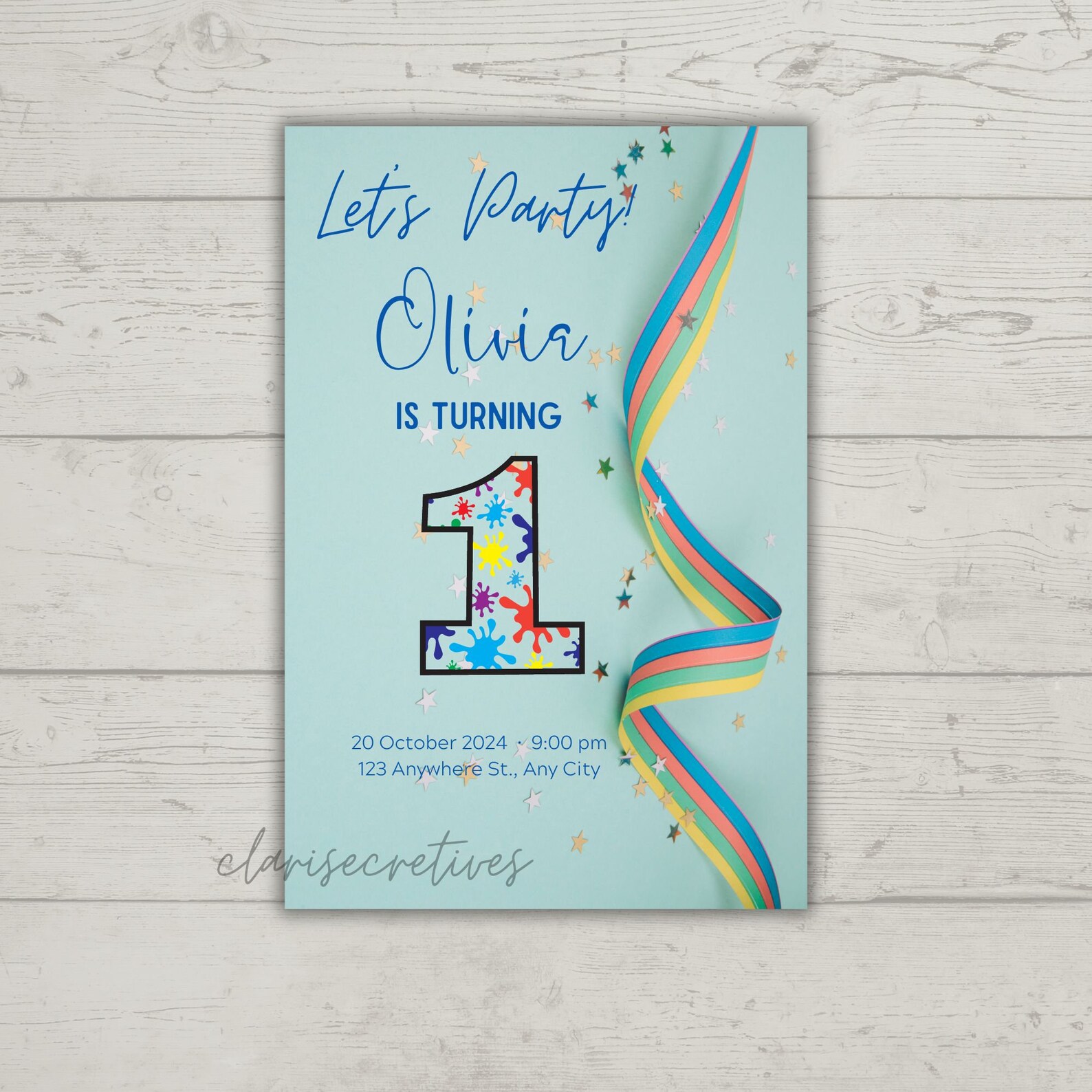 Colorful Splashed Digital Alphabet Numbers, Paint Splatter Alphabet and ...