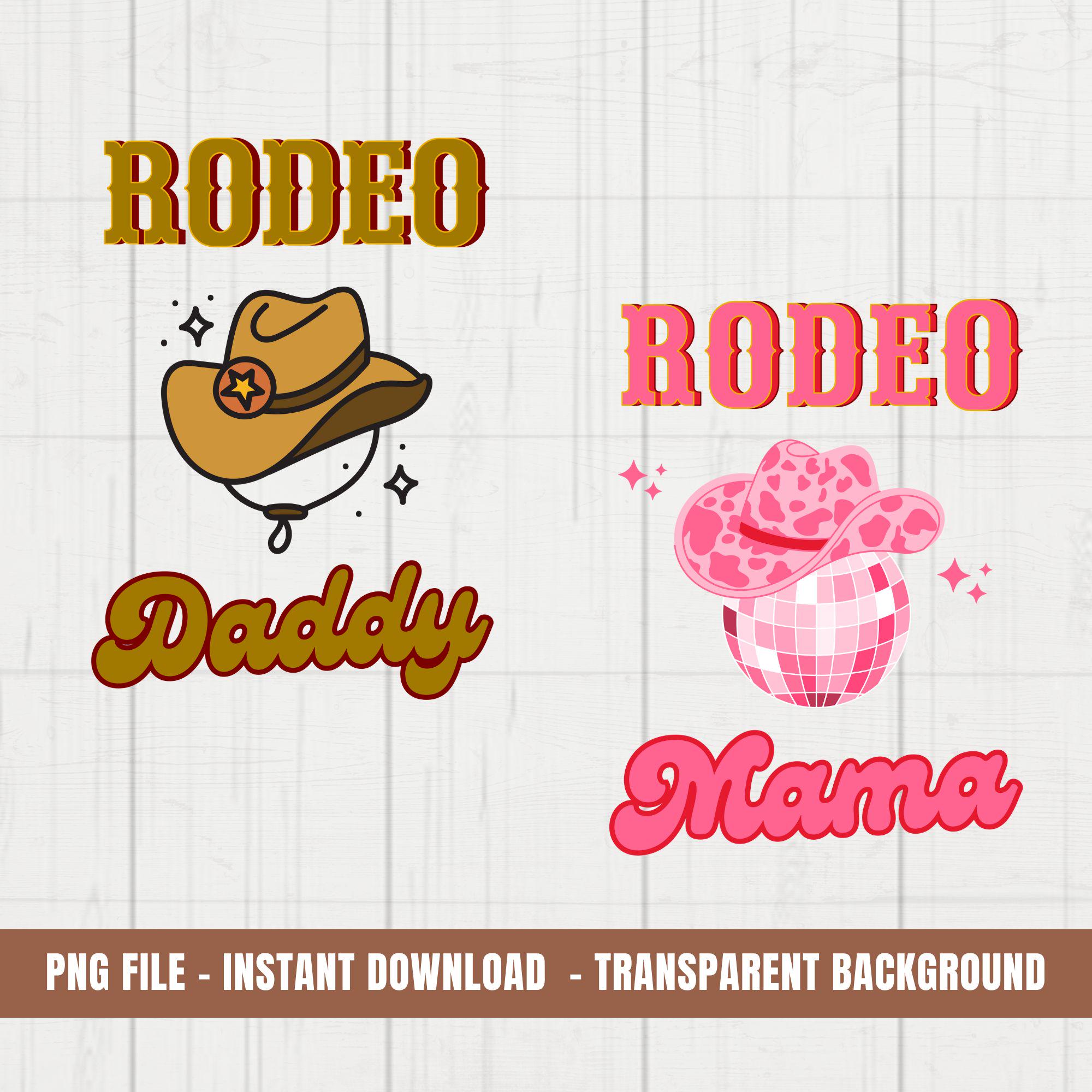 Rodeo Mama PNG Rodeo Daddy PNG Western Matching PNG Western Mama Png ...