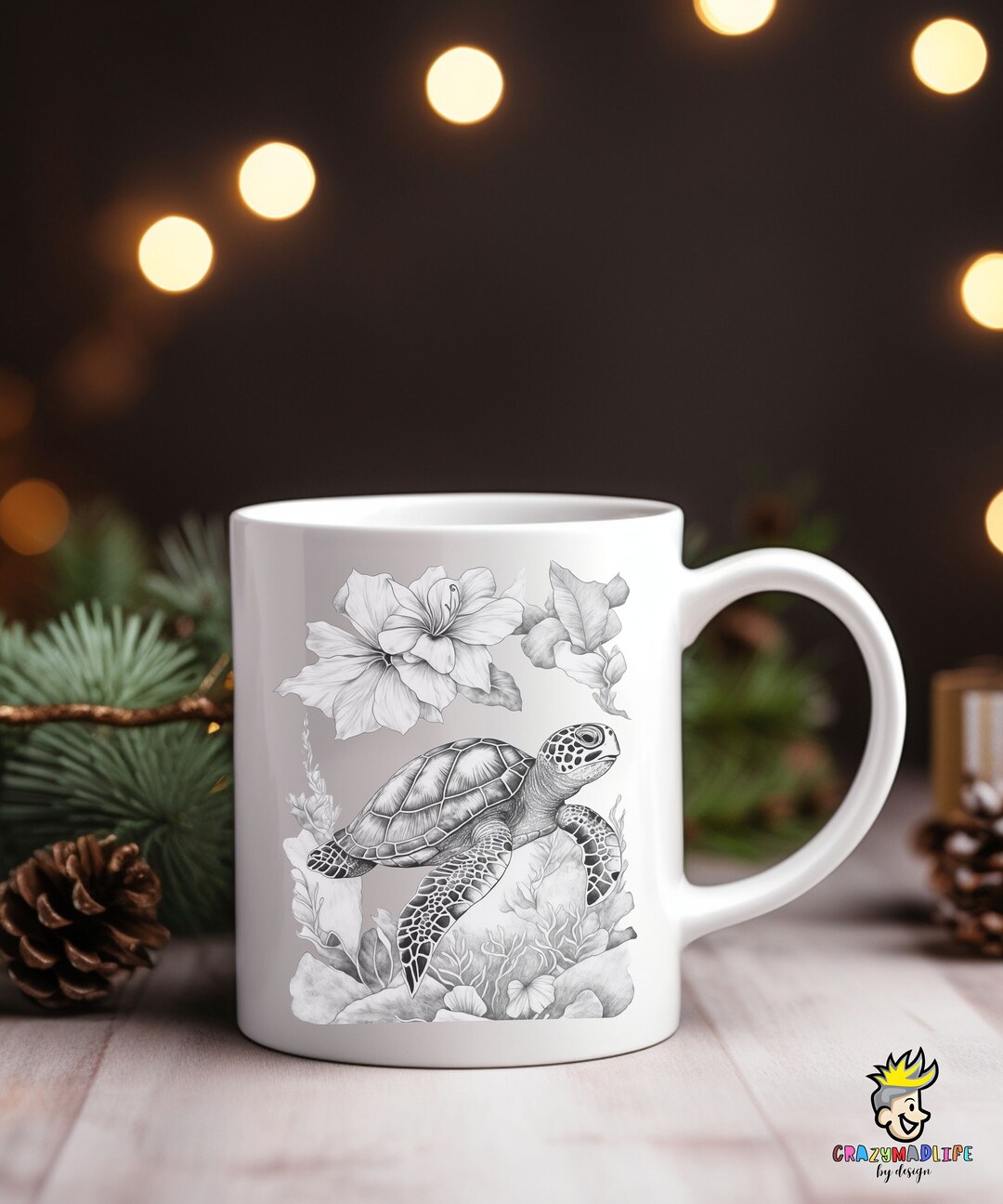 Sea Turtle Mug, Sea Turtle Gifts, Sea Turtle Gift, Turtle Lover Gift ...
