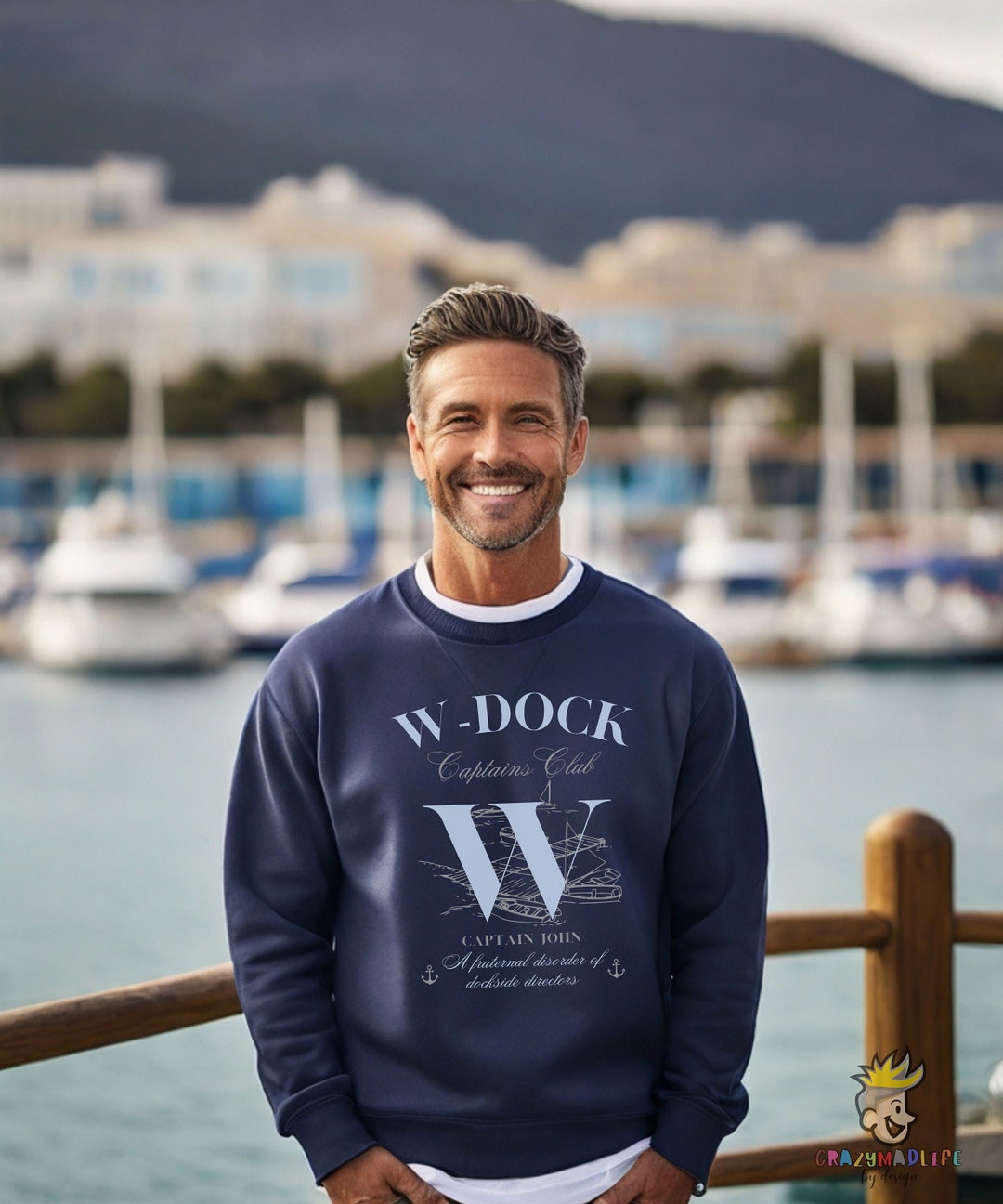 Personalized Boat Gifts, Nautical Sweatshirt, Custom Nautical Gifts ...