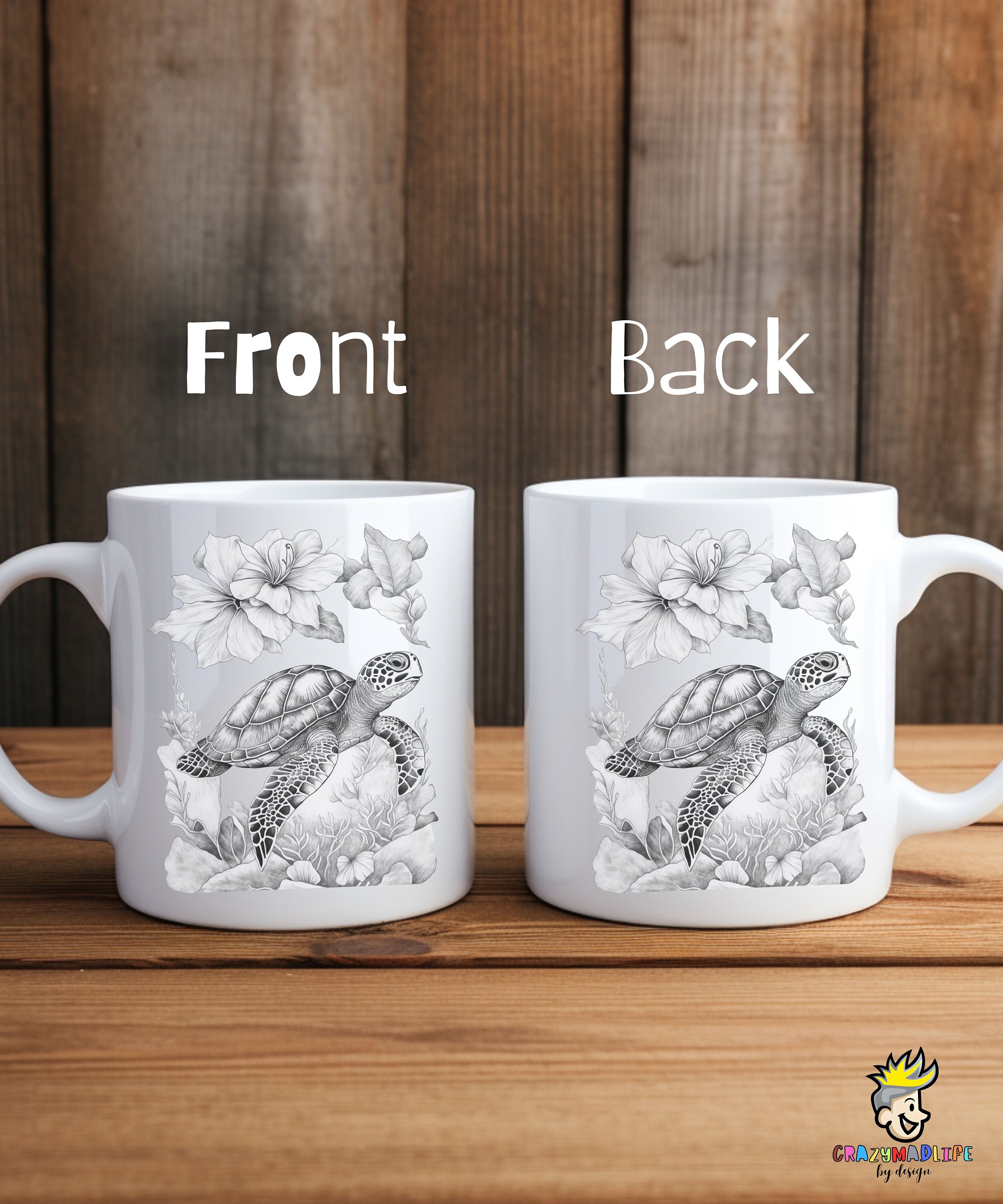 Sea Turtle Mug, Sea Turtle Gifts, Sea Turtle Gift, Turtle Lover Gift ...