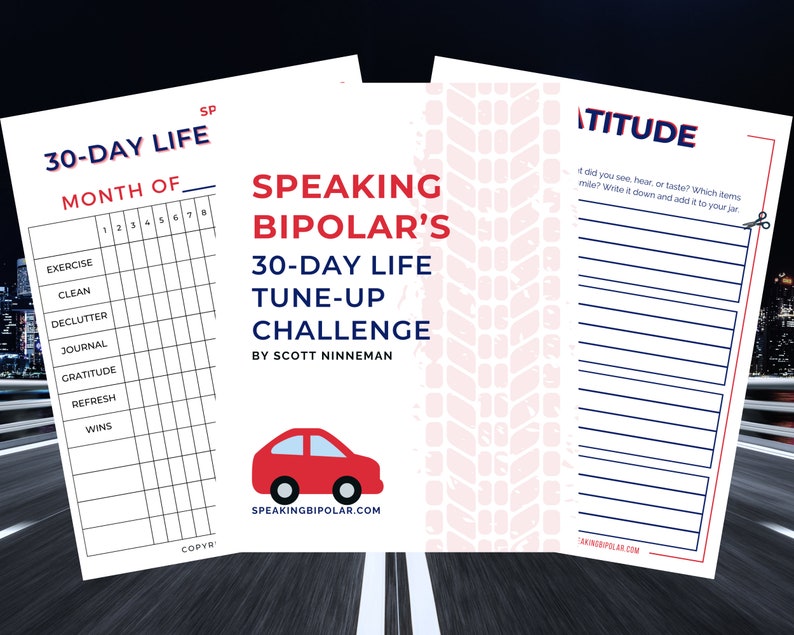 Speaking Bipolar's 30 Day Life Tune up Challenge - Etsy