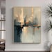 Large Neutral Abstract Painting on Canvas,textured Wall Art ...