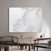 White 3d Textured Painting White Wall Art 3d Painting Large White ...