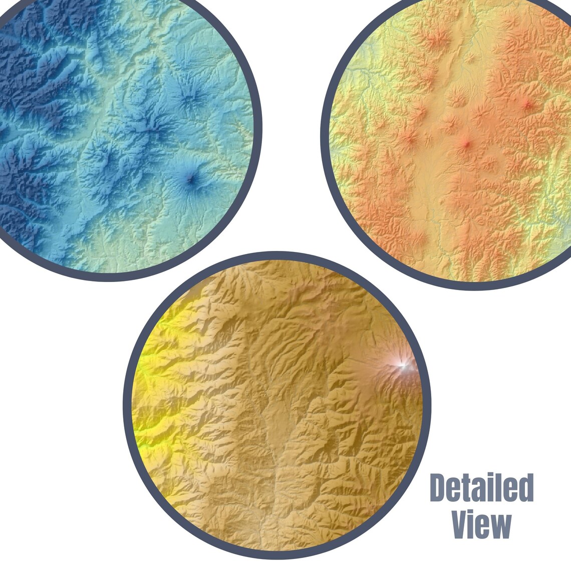 Ecuador Map, Relief Map, the Andes of Ecuador, Printable Ecuador Map ...