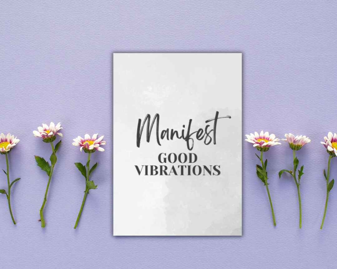Manifestation Planner | Printable Law of Attraction Journal | Goal ...