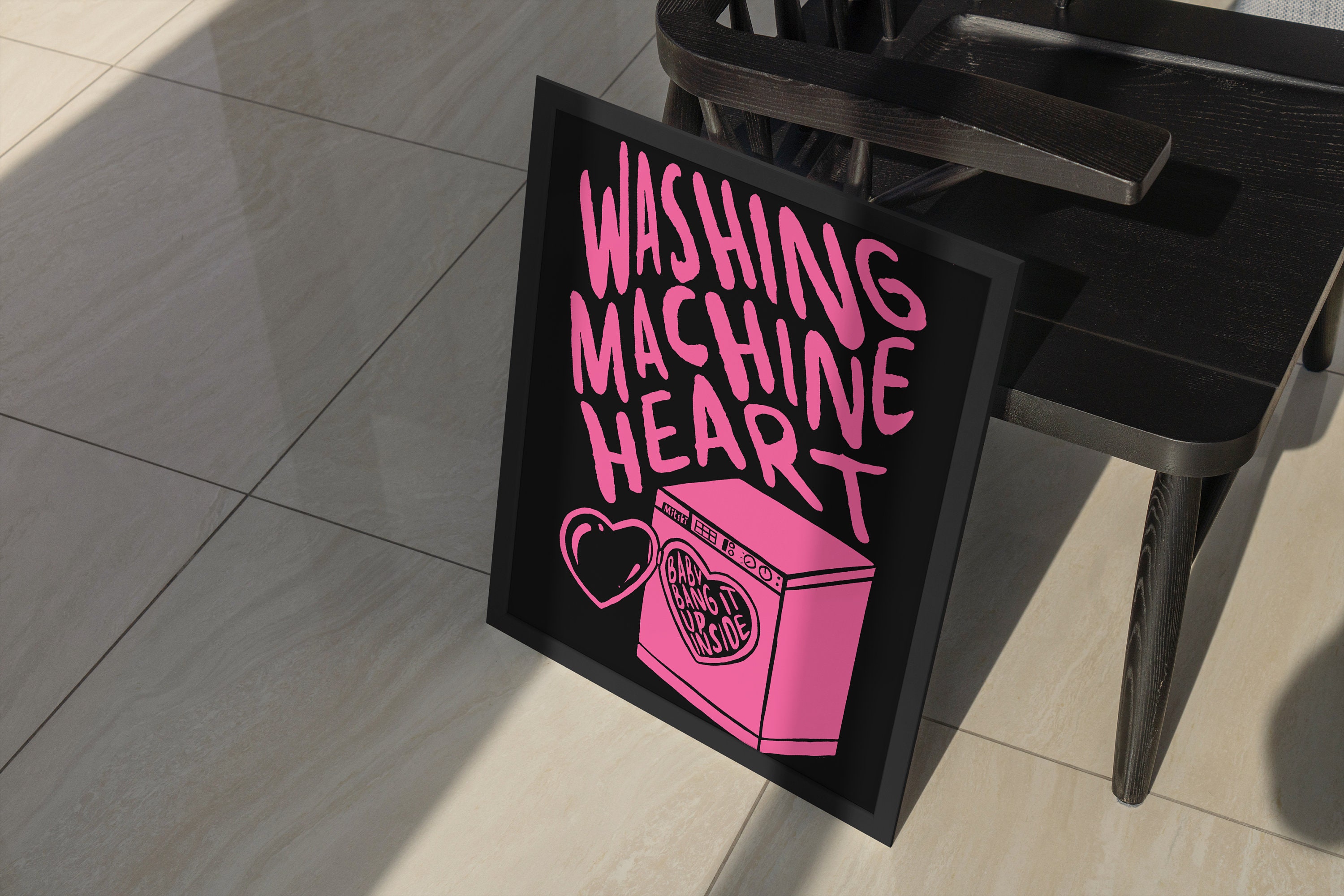 Mitski Wall Art, Mitski Poster, Vintage Mitski Poster, Washing Machine ...