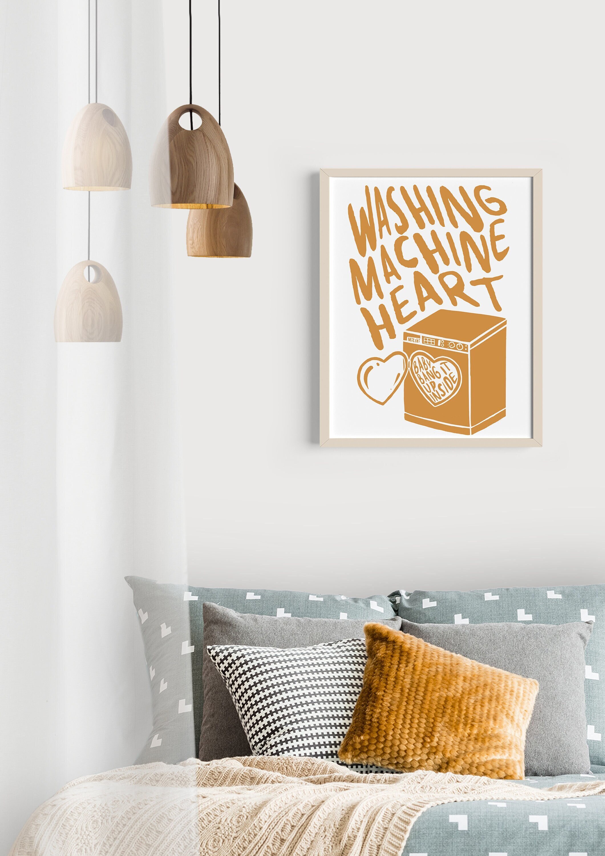 Mitski Wall Art, Mitski Poster, Vintage Mitski Poster, Washing Machine ...