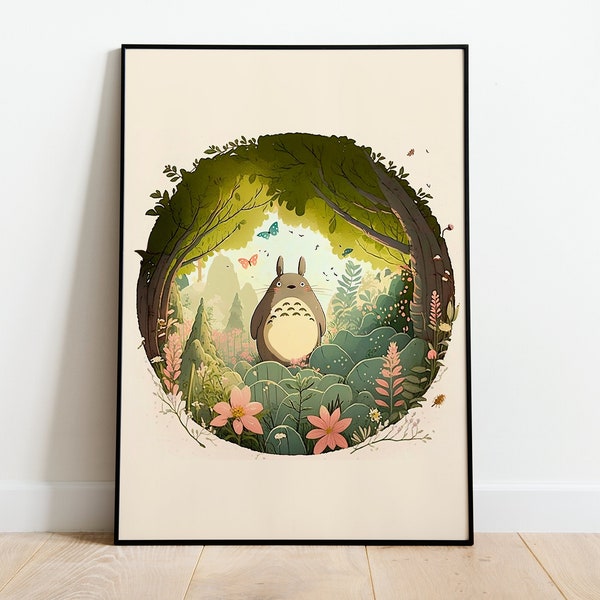 Totoro Poster - Etsy