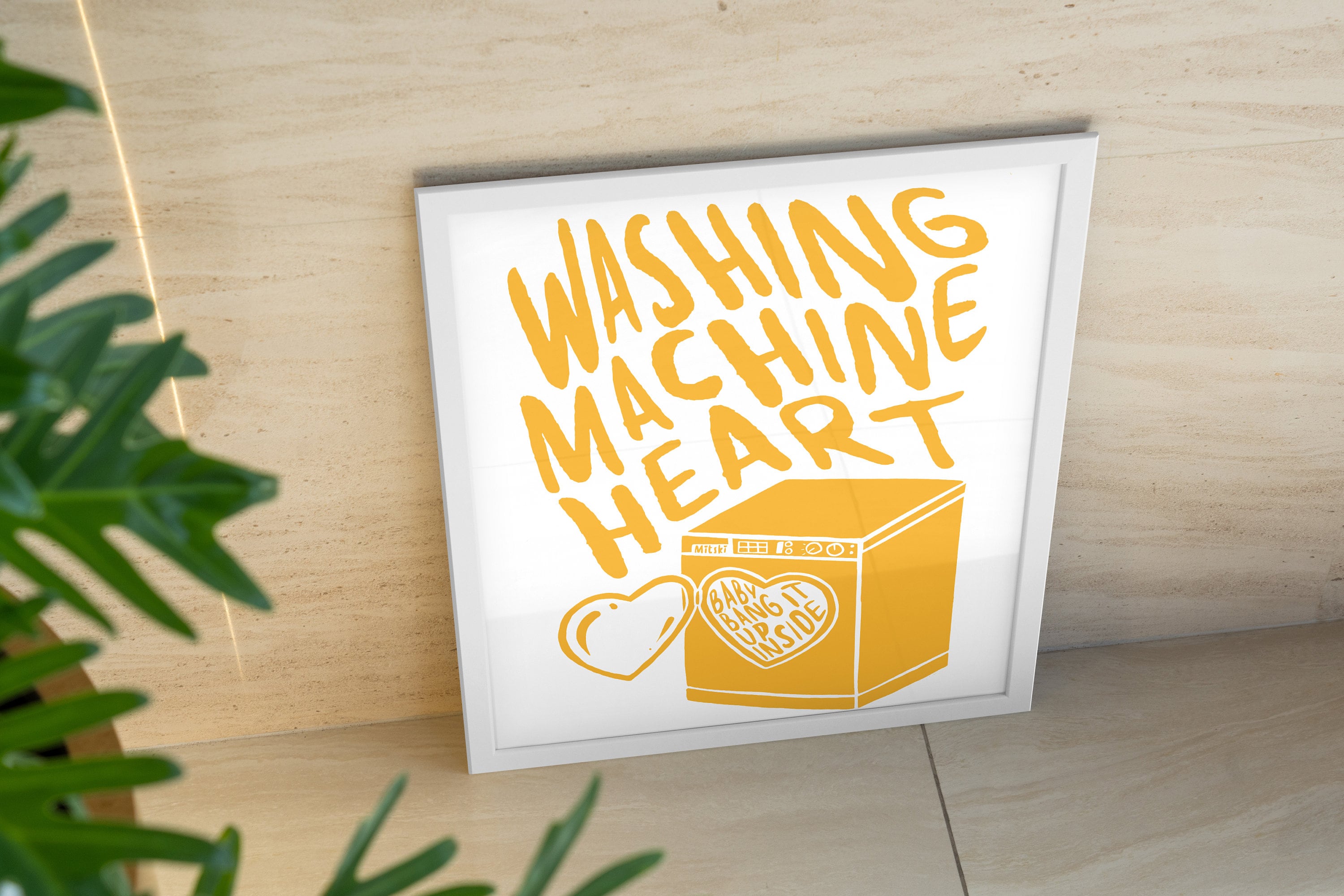 Mitski Wall Art, Mitski Poster, Vintage Mitski Poster, Washing Machine ...