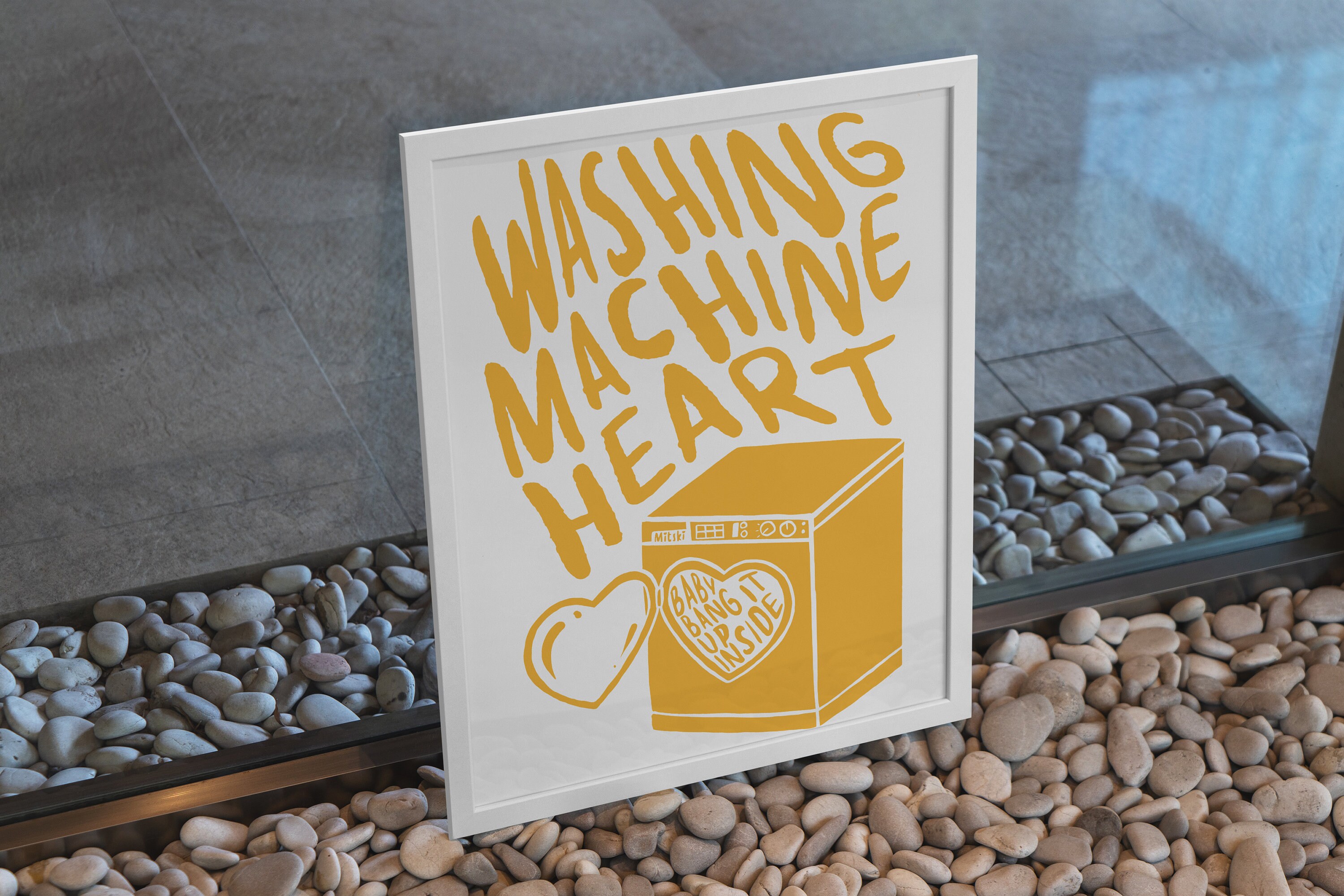 Mitski Wall Art, Mitski Poster, Vintage Mitski Poster, Washing Machine ...