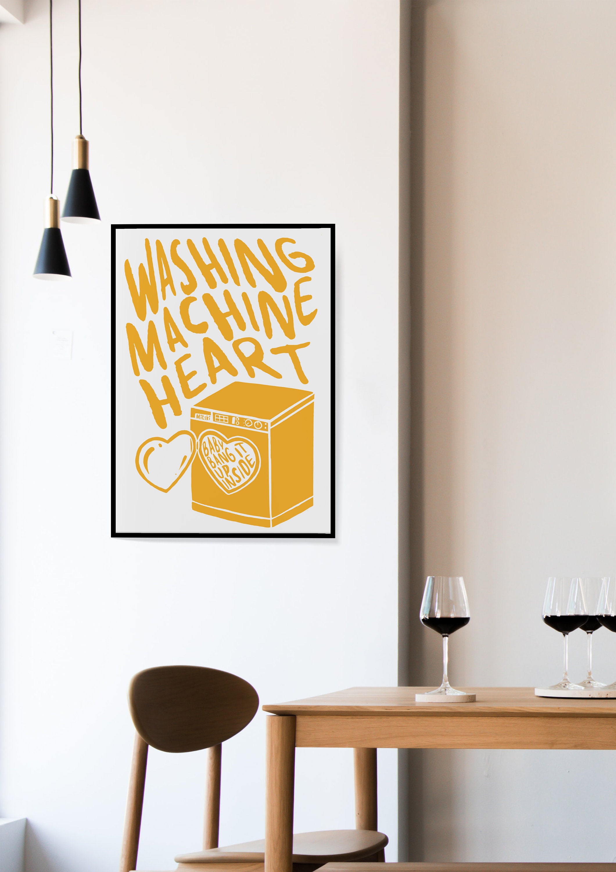 Mitski Wall Art, Mitski Poster, Vintage Mitski Poster, Washing Machine ...