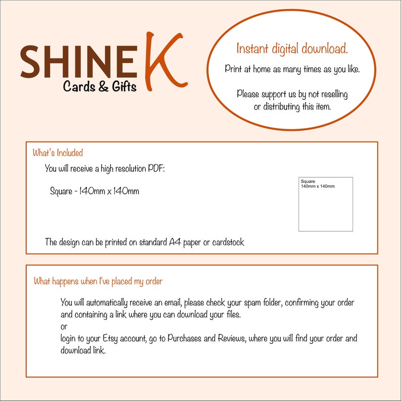 Printable Birthday Card Digital Greeting Card printable - Etsy