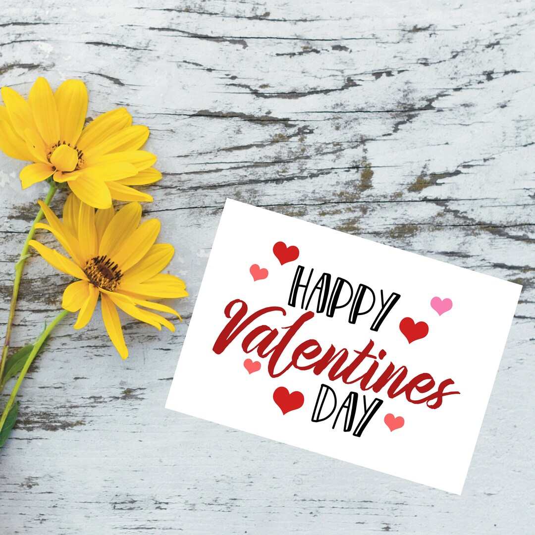 Printable Valentines Card Digital Greeting Card printable Greeting Card ...