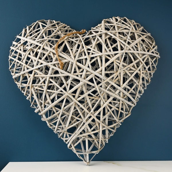 Wicker Heart - Etsy UK