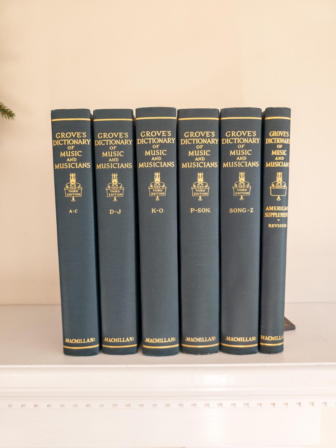1946 Grove's Dictionary of Music and Musicians- Green and Blue Books ...