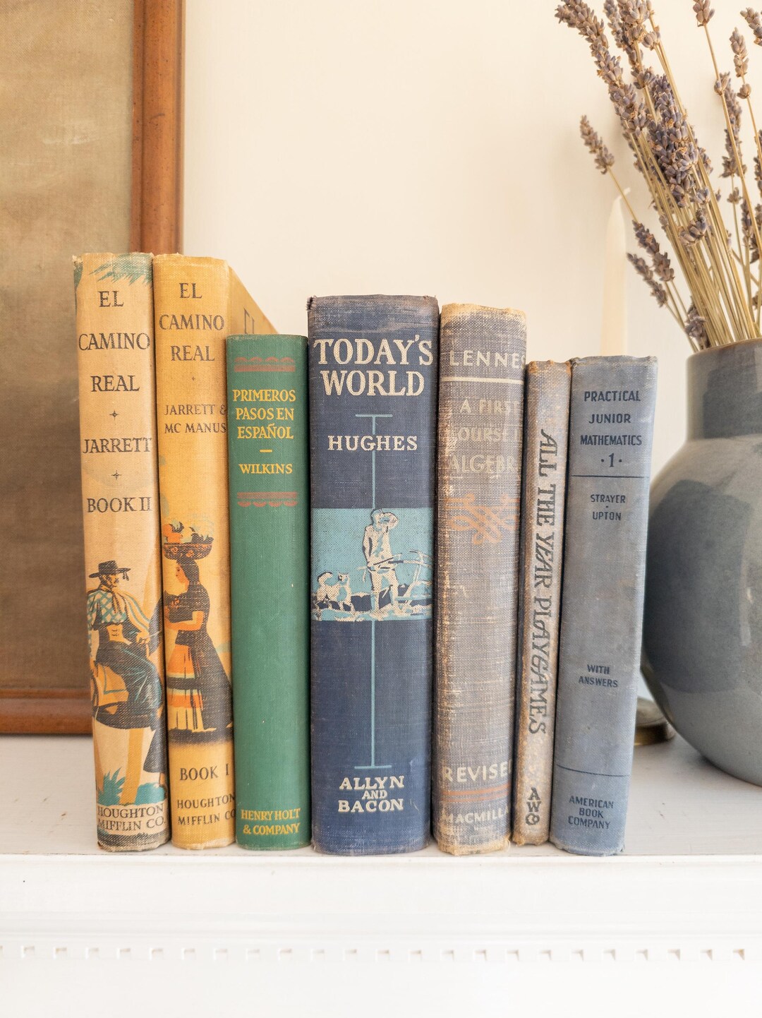 Vintage School Books 1920s-1940s Vintage Children's Books Colorful ...