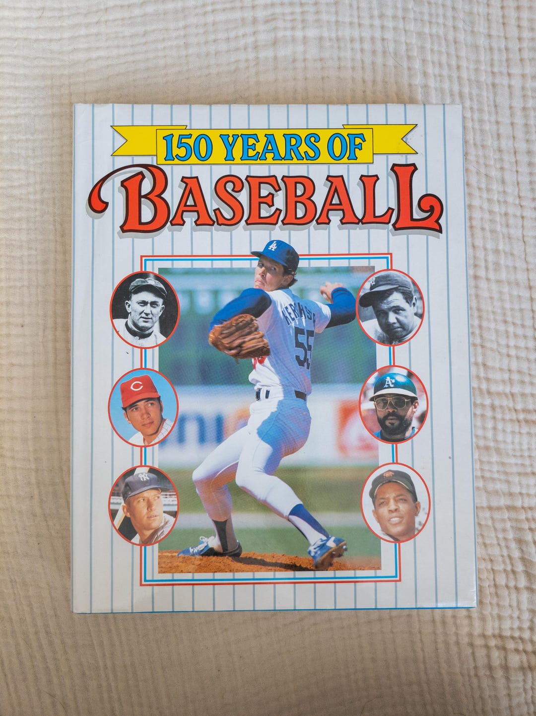 Vintage 150 Years of Baseball Coffee Table Book Major League Baseball ...