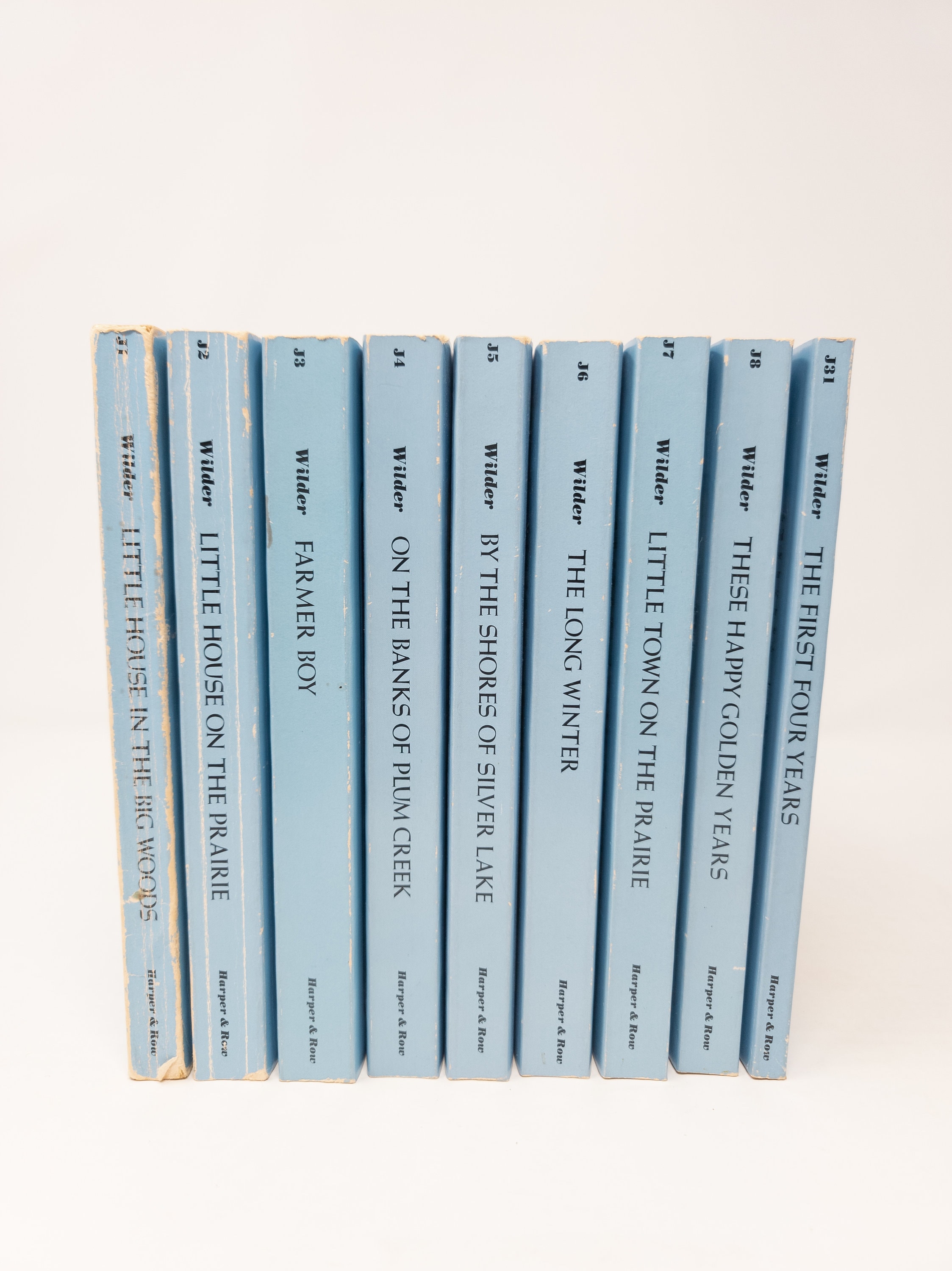 Little House Books Complete Vintage Set Laura Ingall Wilder Vintage ...