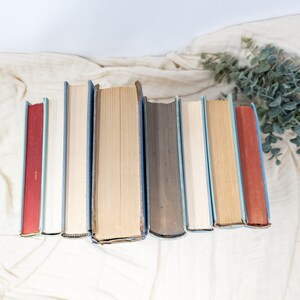 Light Blue Book Bundle set of 8 Book Shelf Decor, Unique Shelf Decor ...