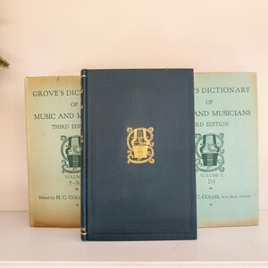 1946 Grove's Dictionary of Music and Musicians- Green and Blue Books ...