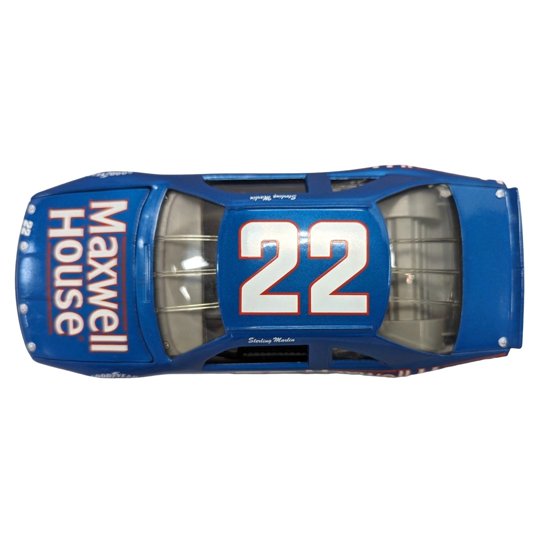 Sterling Marlin Maxwell House 1991 Revell 1:24 Diecast Model Car No Box ...