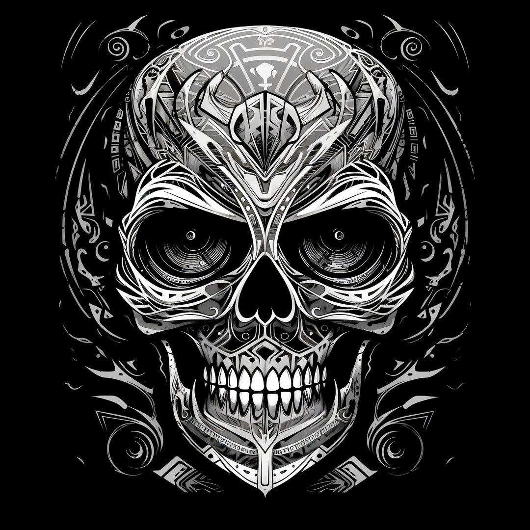 T-shirt: mask of Kujurah Tribal Skull Mask - Etsy