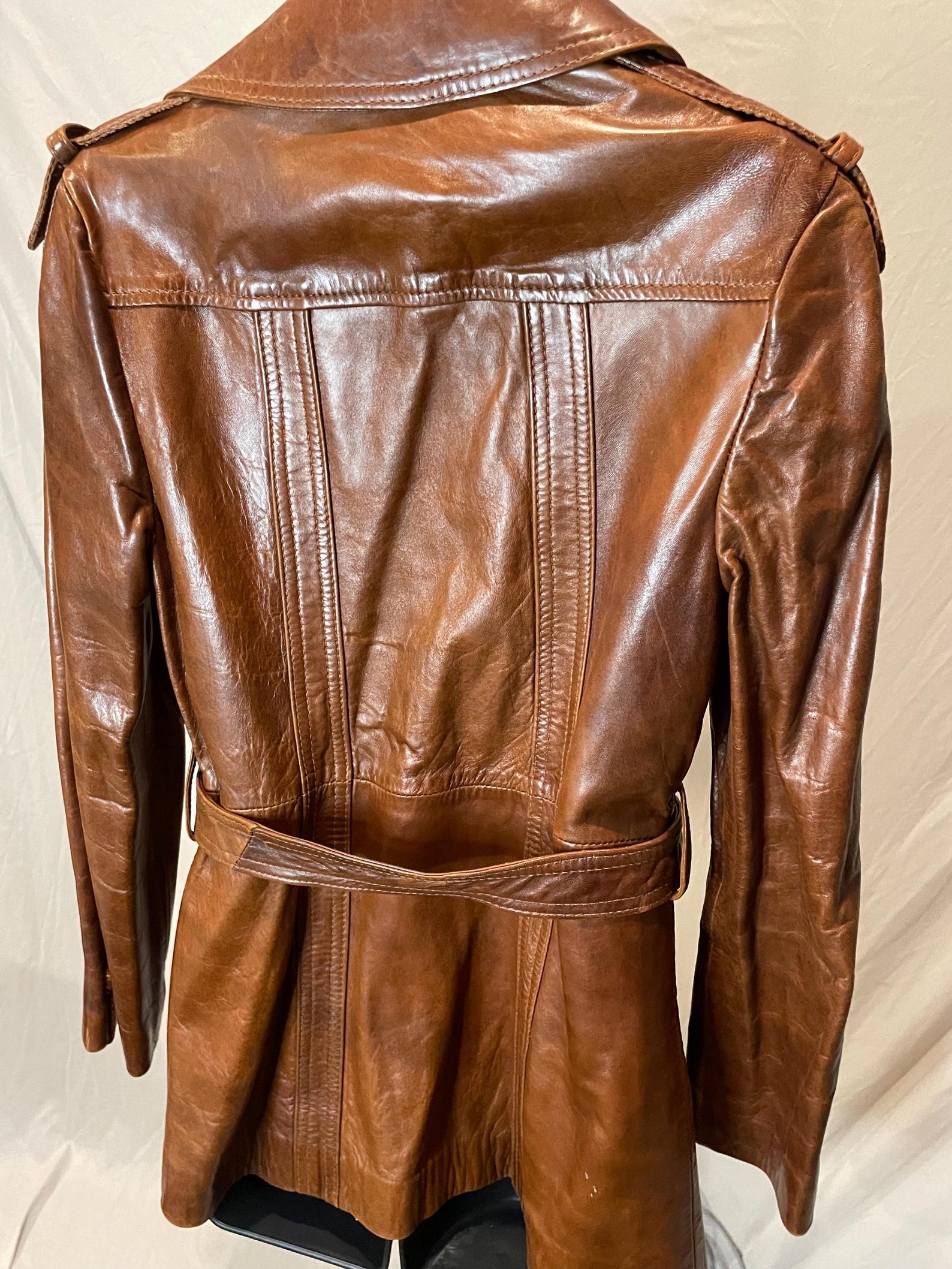 Vintage Napa Y Ante Skin Gear Brown Leather Jacket Size 8 - Etsy