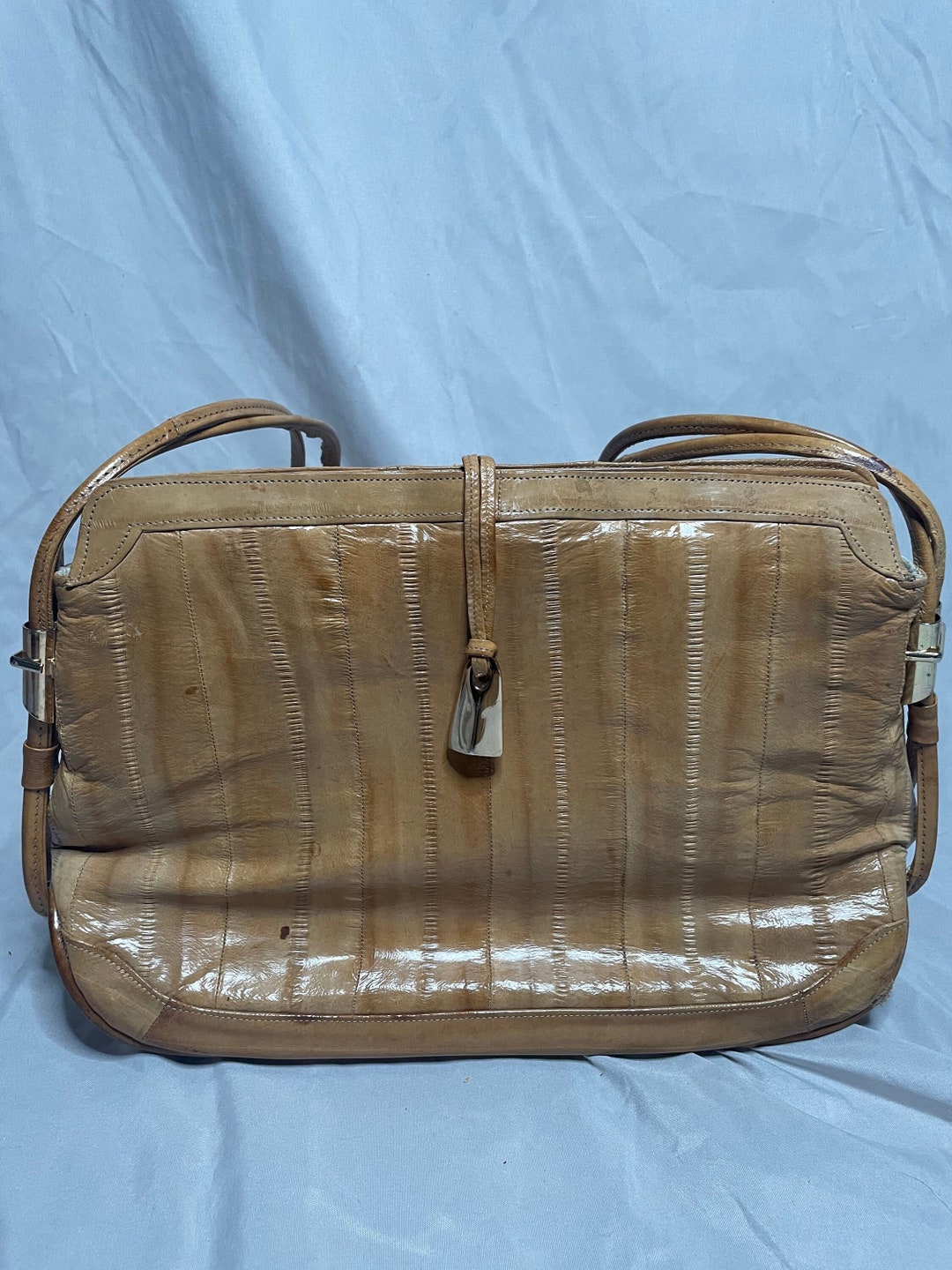 Vintage 1980s Genuine Eel Skin Purse - Etsy