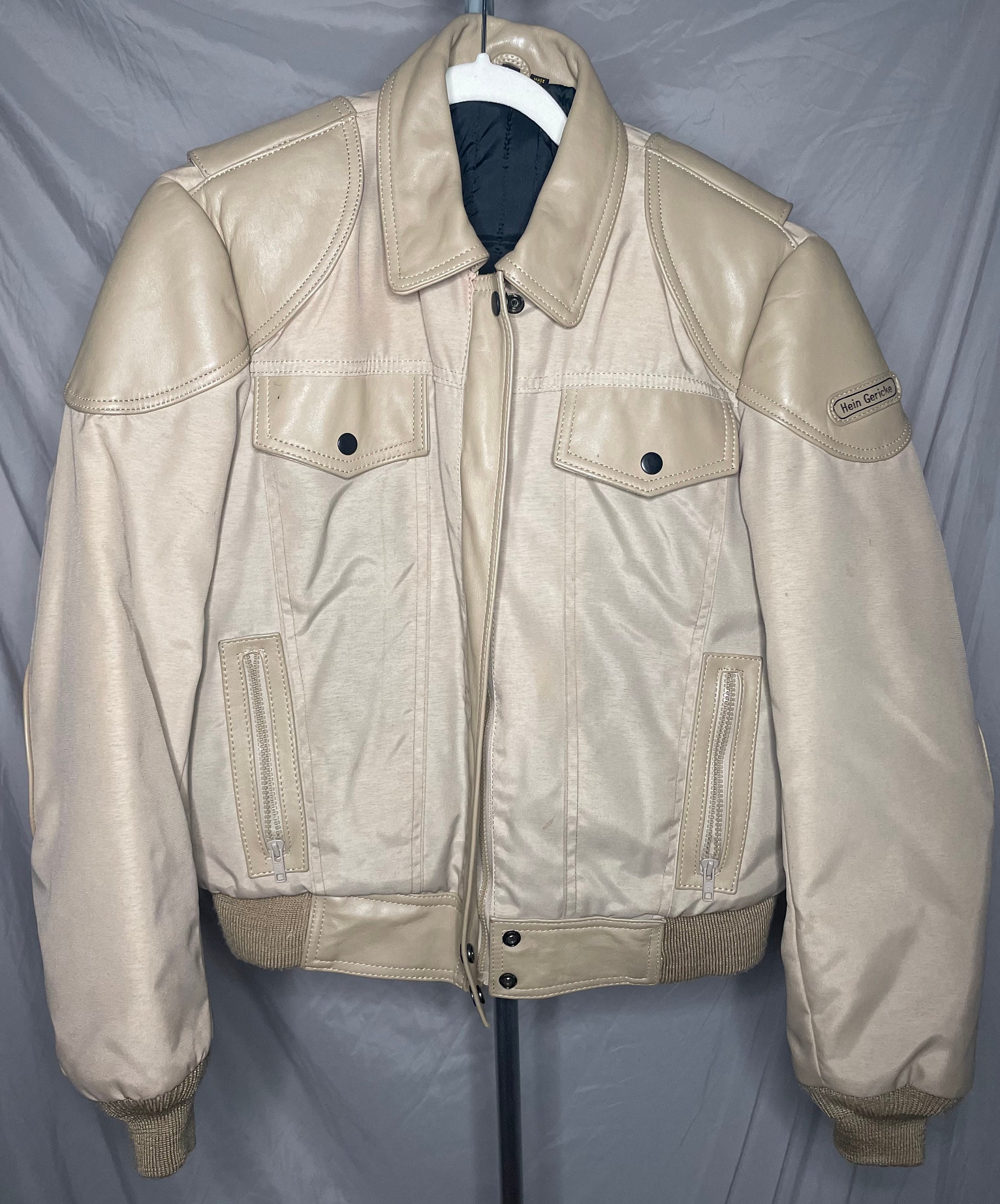 Vintage 1980s Hein Gericke Motorcycle Jacket Size Large - Etsy