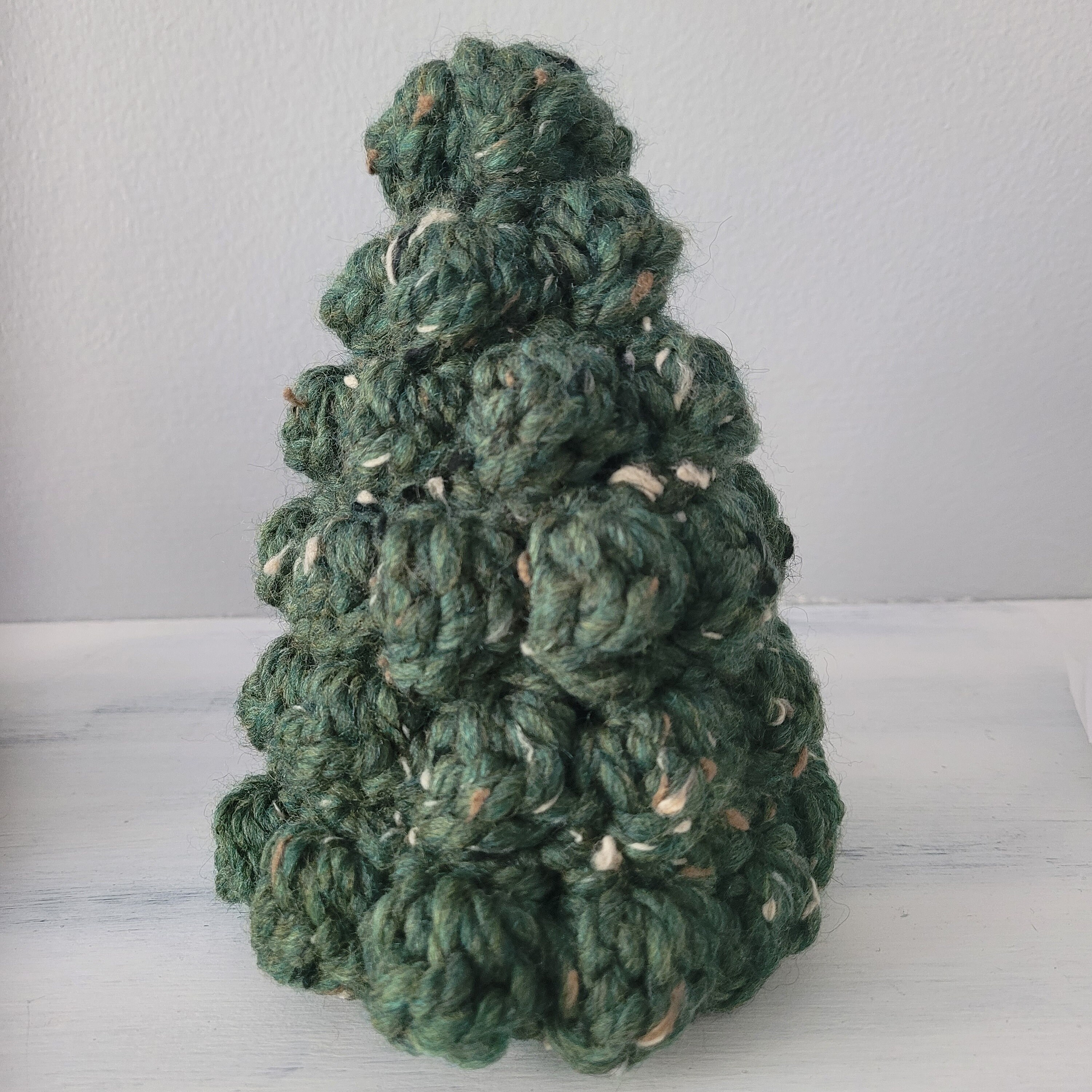Chunky Textured Christmas Tree Decoration for Holidays, Cozy Winter ...