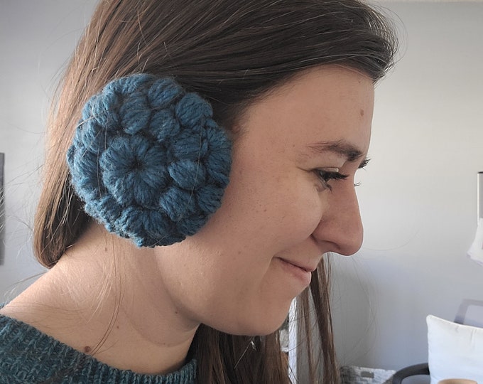 Colorful Ear Pods for Women, Ear Muffs Winter Accessory, Ear Warmers ...